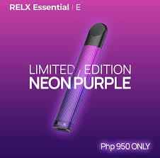 Relx essential vaping neon purple – Lisgar Vape Shop